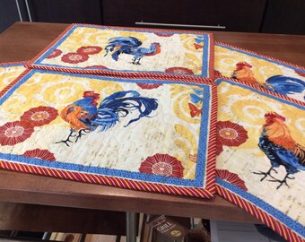 Chicken placemats | Etsy