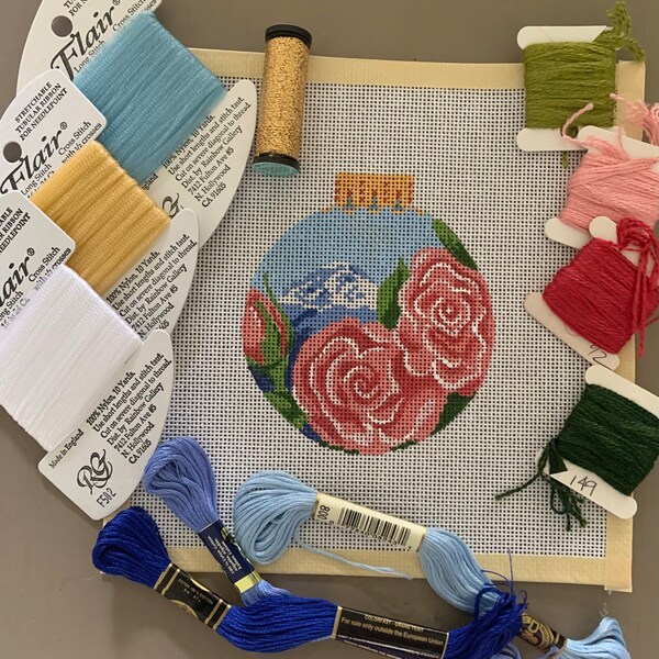 Hand Painted Needlepoint Canvas - Etsy