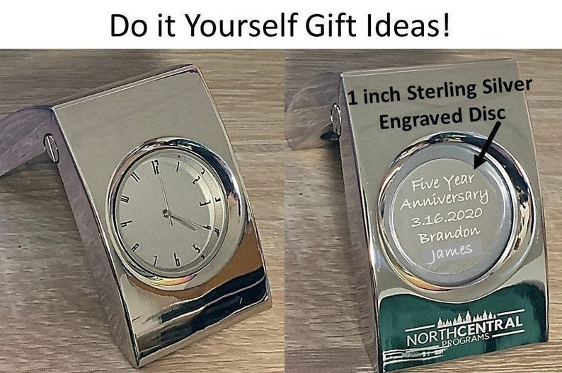 Add a Disc Engraved Disc Monogrammed Disc Custom - Etsy