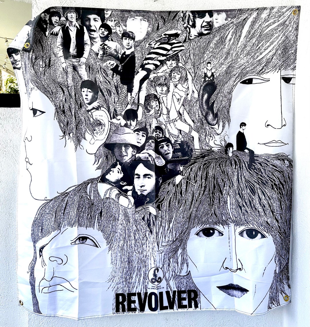 Vintage Beatles Poster Banner Wall Hanging // 90s Y2k Classic Music ...