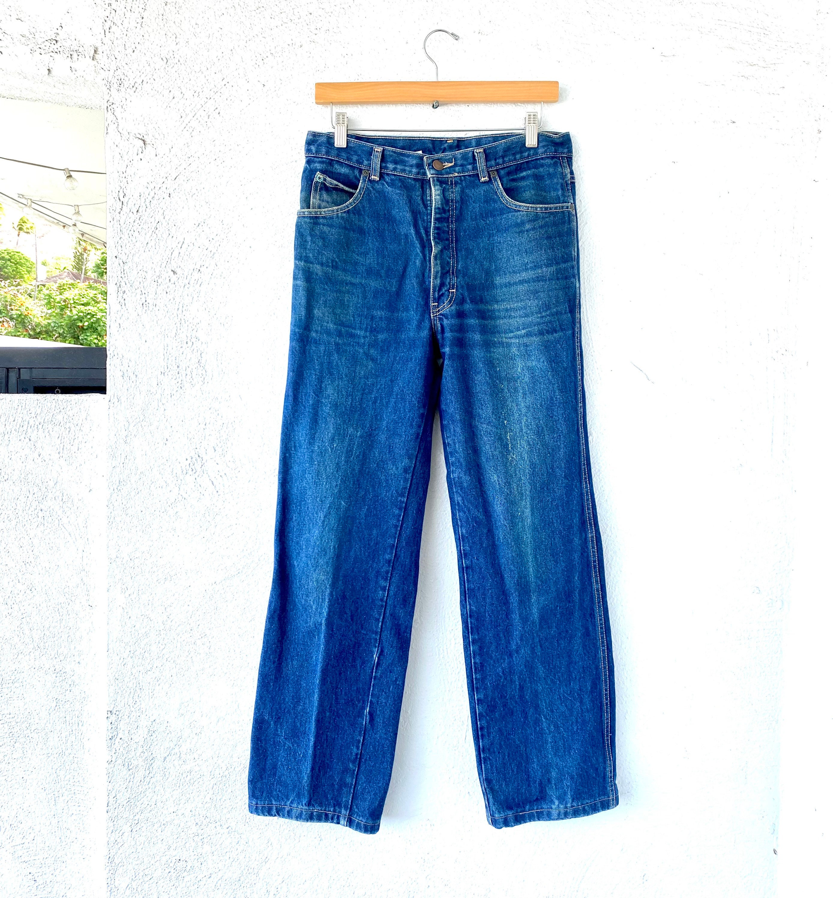 Vintage 80s Calvin Klein CK Jeans // Straight Leg Bootcut - Etsy