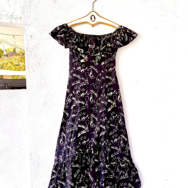 Music Note Dress - Etsy