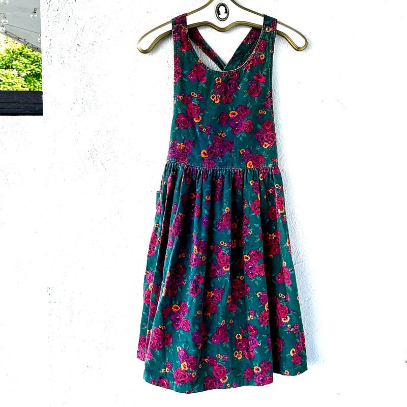 Floral Corduroy - Etsy