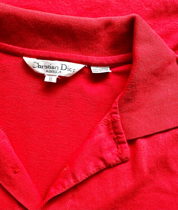 Vintage Christian Dior Embroidered Shirt // Preppy Re… - Gem