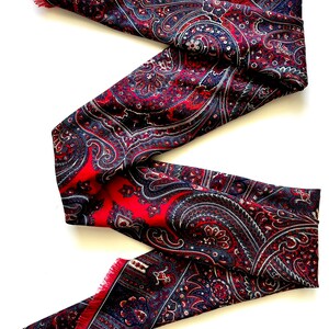 Vintage 70s Liberty Hippie Paisley Boho Scarf Wrap - Etsy