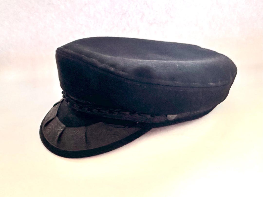Vintage Greek Fisherman Hat Wool Cap Hat - Etsy