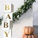 Gold BABY Letter Boxes: Baby Shower Decorations Kit - Etsy