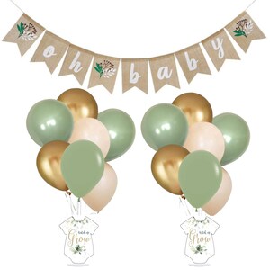 Greenery Baby Shower Decorations - Etsy