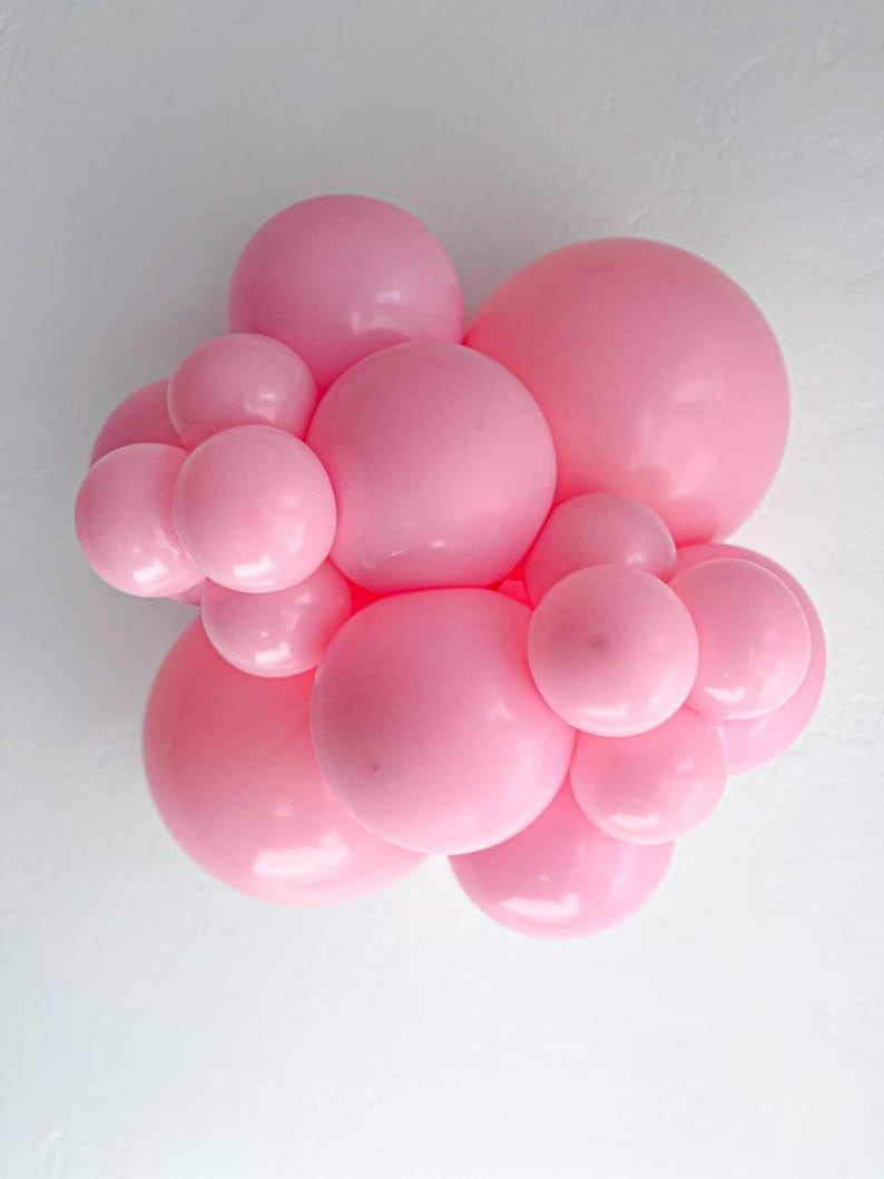 TUFTEX Pink Balloon Cluster Set: Garland Arch Party Decor - Etsy