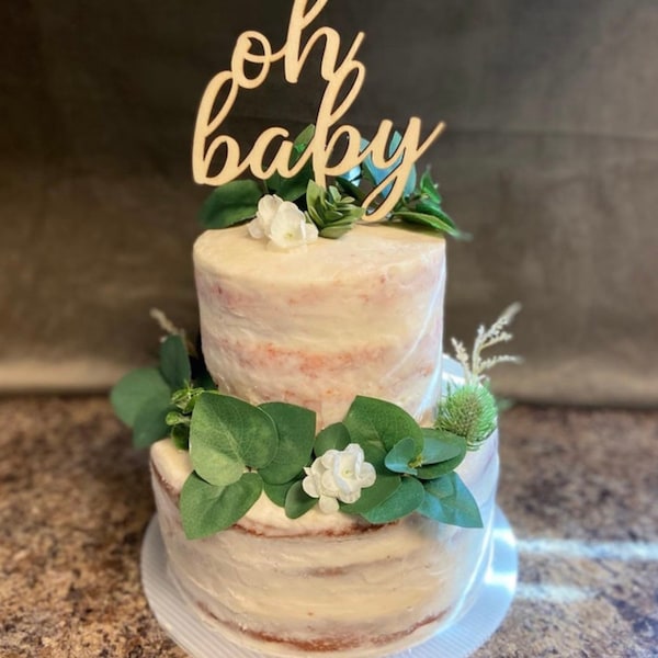 Naked Cake Topper - Etsy