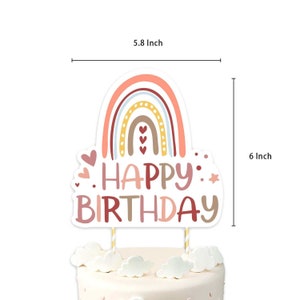 Boho Birthday Party Decorations, Happy Birthday Boho Theme Party, Boho ...