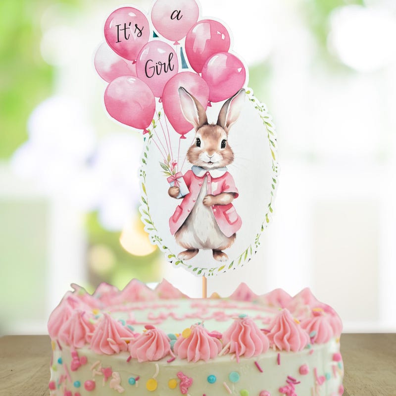 Peter Rabbit Cake Topper - Etsy