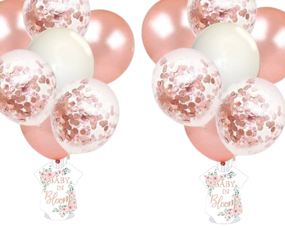 Baby in Bloom Baby Shower Table Balloons Baby in Bloom - Etsy