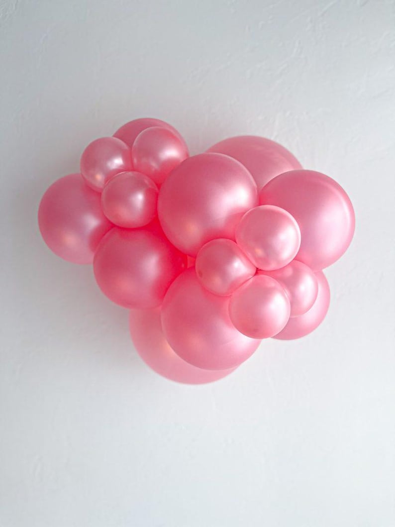 TUFTEX Pink Balloon Cluster Set: Garland Arch Party Decor - Etsy