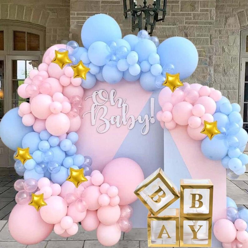 Gold Trim Translucent Baby Block Boxes Baby Block Boxes Baby - Etsy