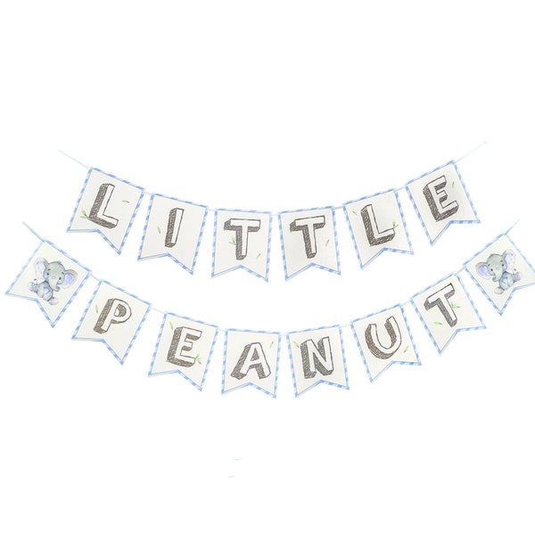 Little Peanut Banner - Etsy
