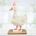 One Silly Goose Wooden Cutout Pink Hat - Goose Centerpiece - Baby ...