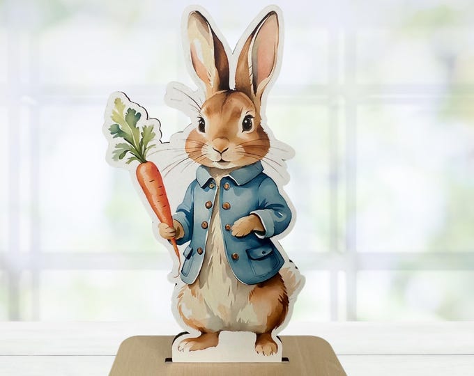 Peter Rabbit Cutout - Peter Rabbit Centerpiece - Baby Shower - Birthday ...