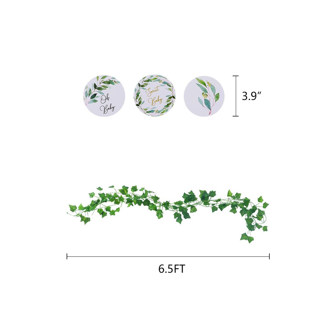 Succulent Baby Shower Decorations Oh Baby Burlap Banner - Etsy