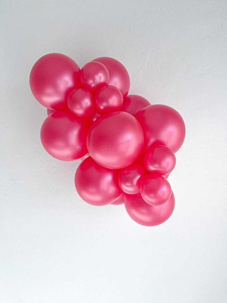 TUFTEX Pink Balloon Cluster Set: Garland Arch Party Decor - Etsy