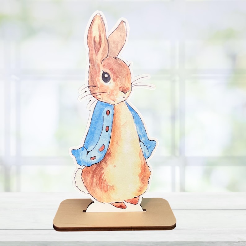 Peter Rabbit Cutout - Peter Rabbit Centerpiece - Baby Shower - Birthday ...