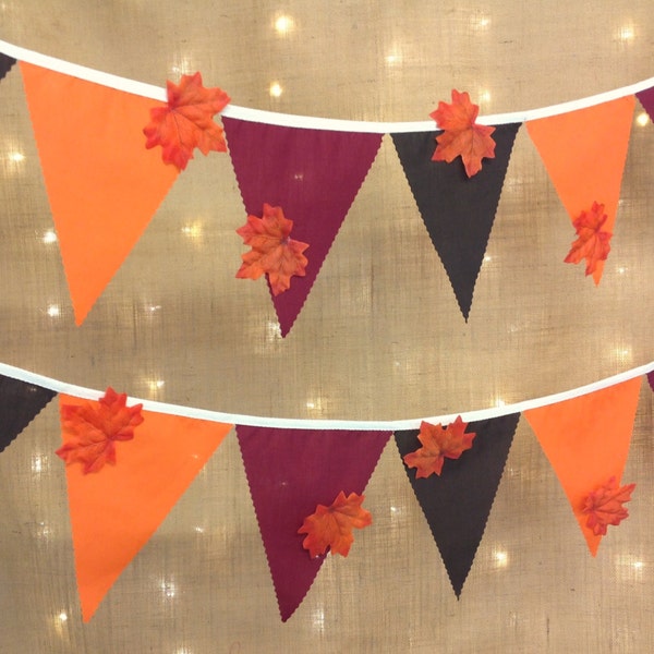 Fall Bunting - Etsy