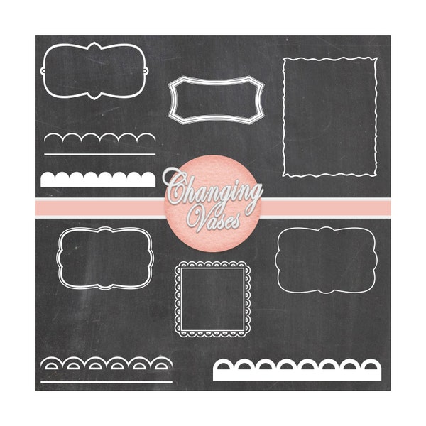 Chalkboard Frames - Etsy