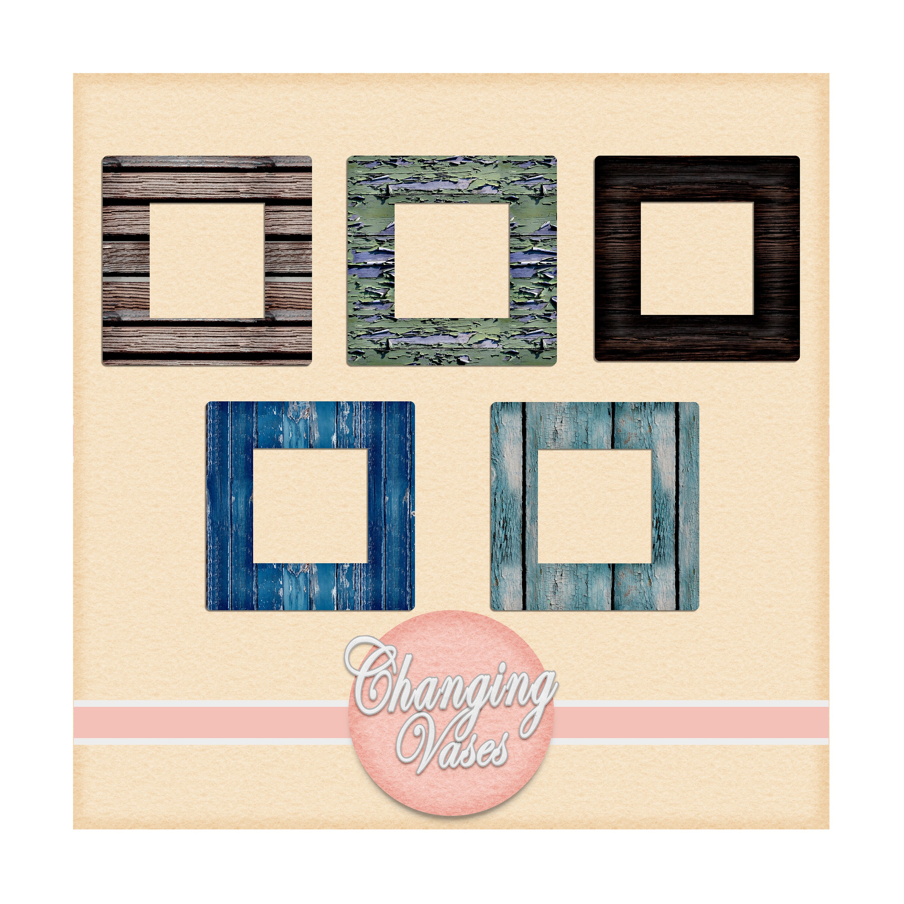 Scrapbook Frame Template