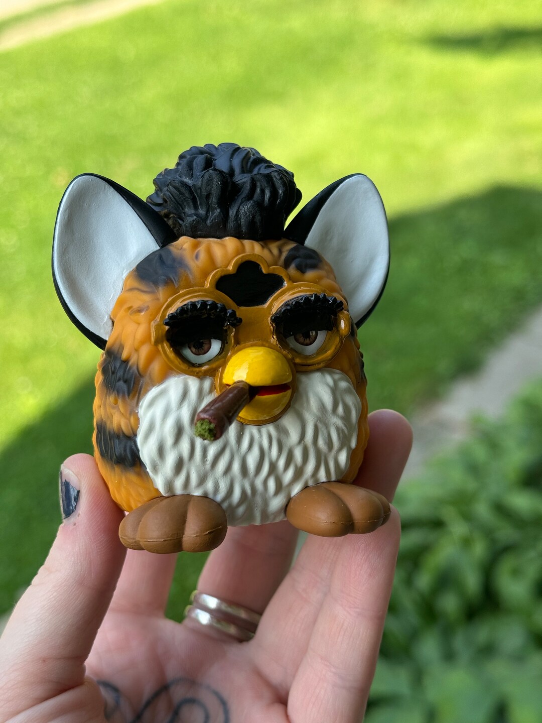 Custom Stoner 90s Toy Creepy Cute Figure - Etsy