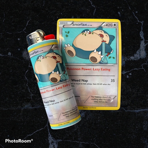 Stoner 420 Lazy Normal Custom Lighter Case With Matching | Etsy