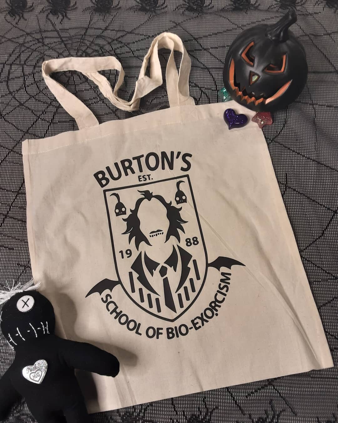 Burton's School of Bio-exorcism Print Tote Bag - Etsy