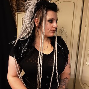 Black PVC Gothic Ruffle Wrap, Shrug, Goth, Corset Accessory, Goth ...