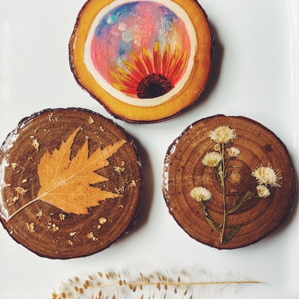Wood Magnets - Etsy