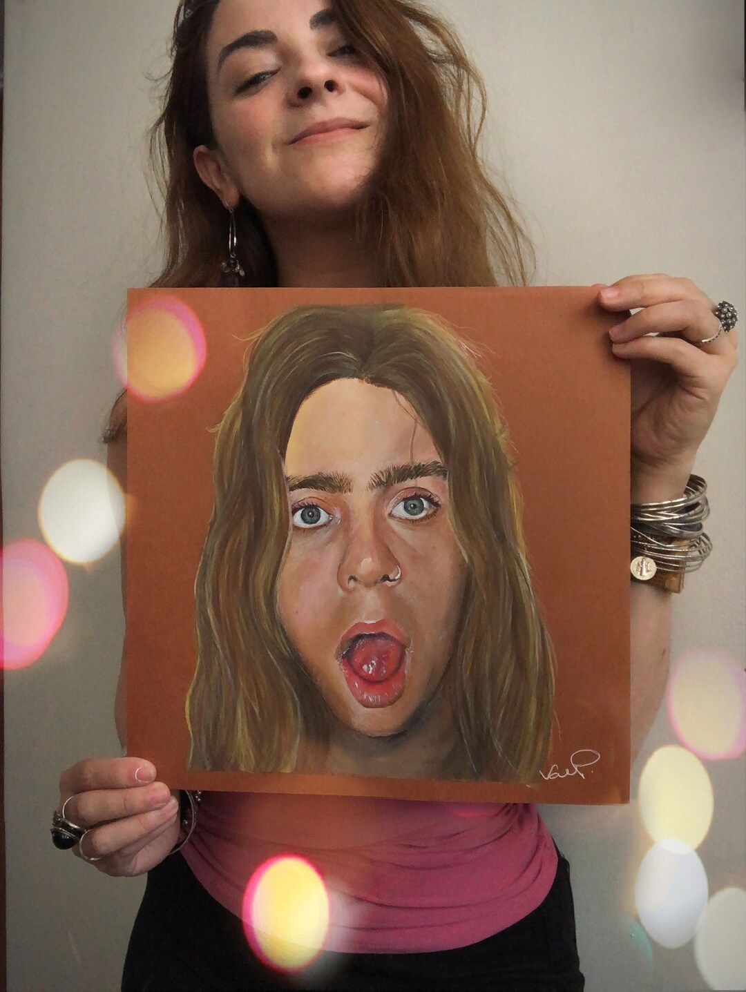 Adam Slack Portrait: Original Acrylic Painting or Print - Etsy