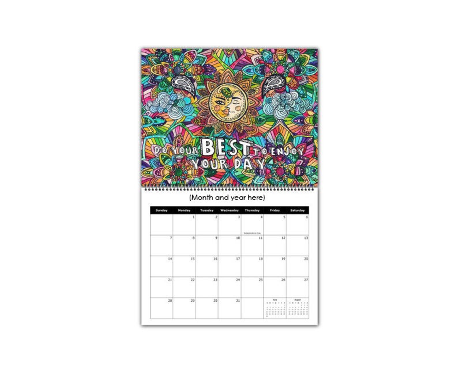 Motivational Wall Calendar 2023 Zentangle Calendar Calendar - Etsy UK Motivational Wall Calendar 2023 Zentangle Calendar Calendar - Etsy UK