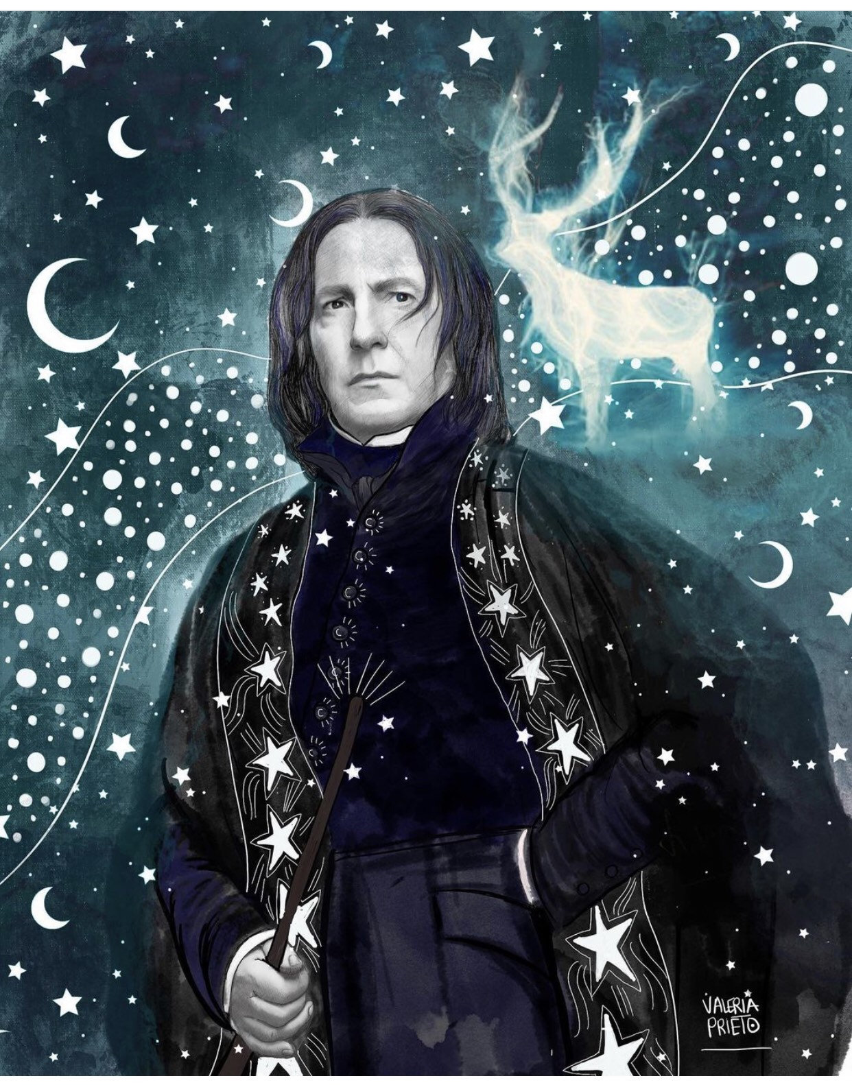 Severus Snape Fan Art Favorite Snape Art (Book Version) – Always