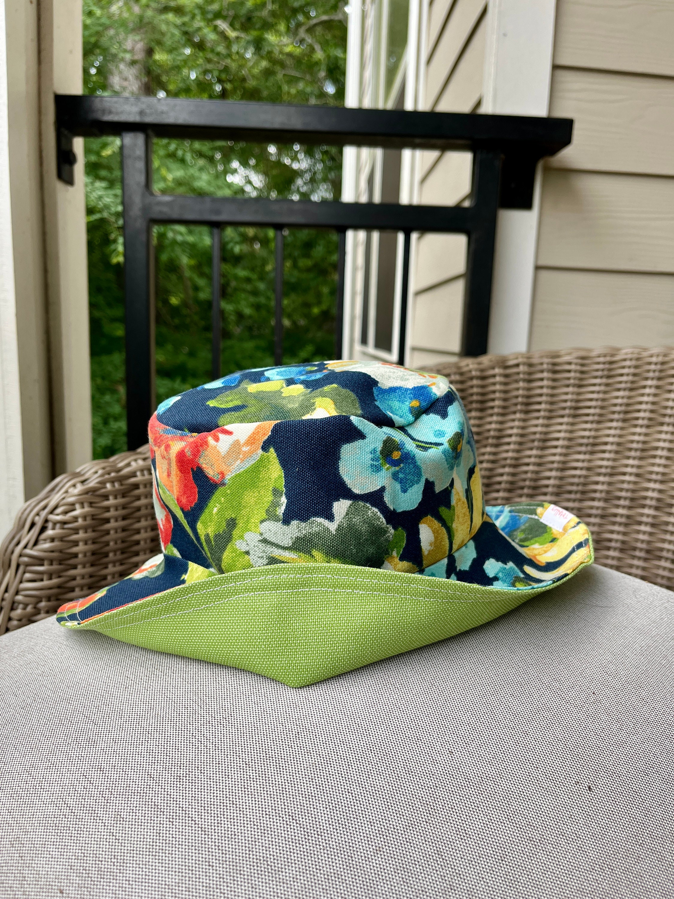Handmade Reversible Bucket Hat Unique, Sustainable, and Stylish - Etsy