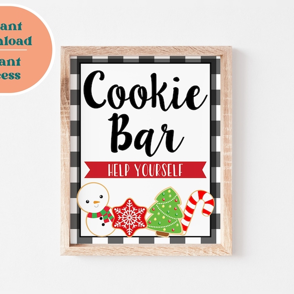 Cookie Bar Signs - Etsy