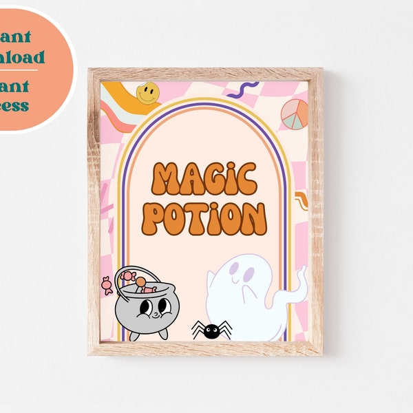 Magic Potion Sign - Etsy