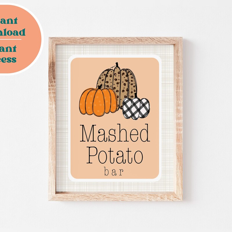 Mashed Potato Bar - Etsy