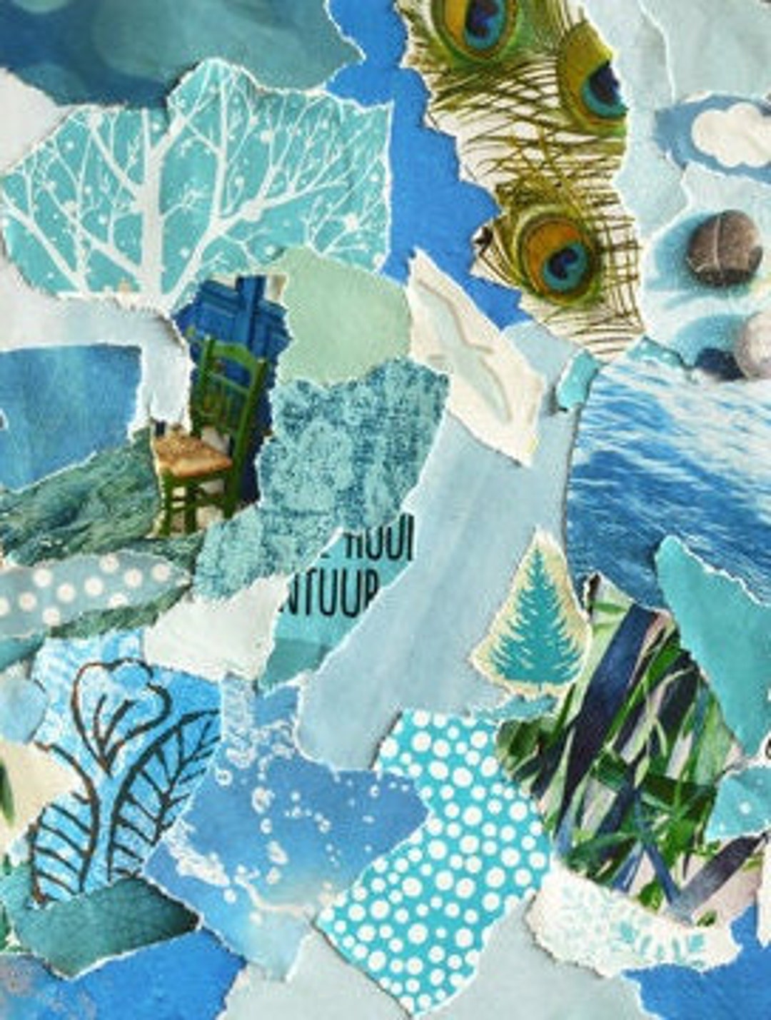 Mystery Craft Inspiration Collage Fodder Home School Art - Etsy