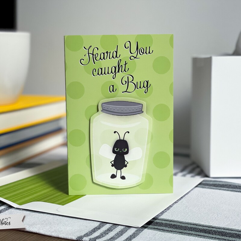 Bug Get Well Card - Etsy