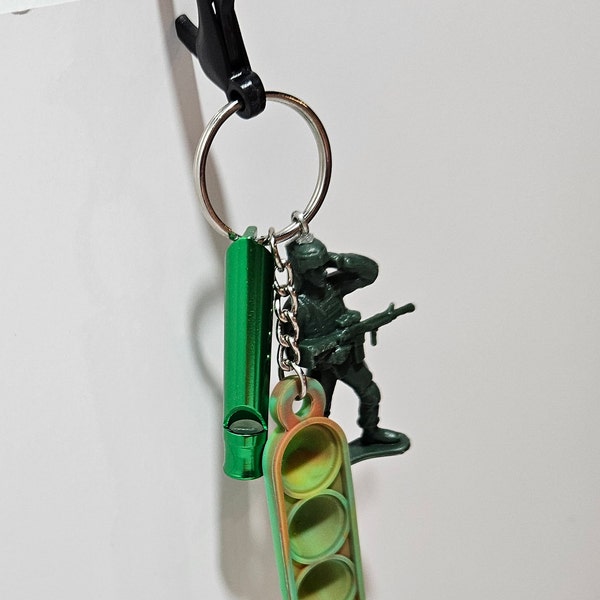 Army Keychain - Etsy