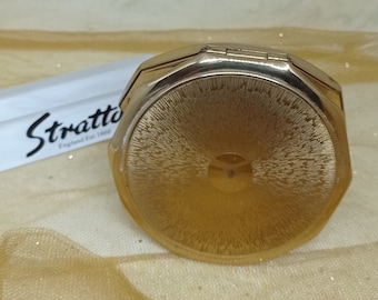 Mother of Pearl Luxury Set. Powder Compact & Lipstick Case. in Original ...