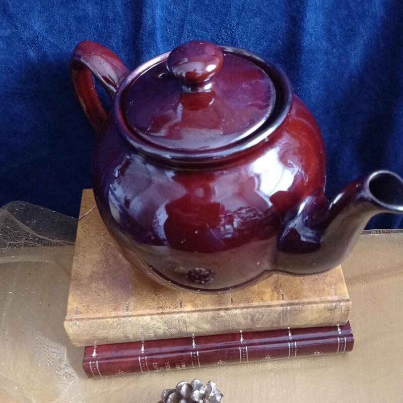 Brown Betty Teapot - Etsy