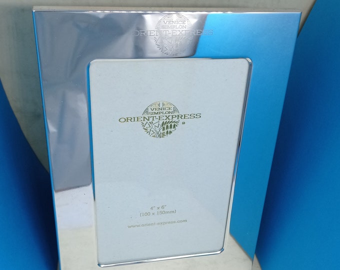 Venice Simplon Orient Express Luxury Photo Frame. Silver Luxurious ...