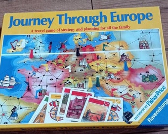 Europe Board Game - Etsy