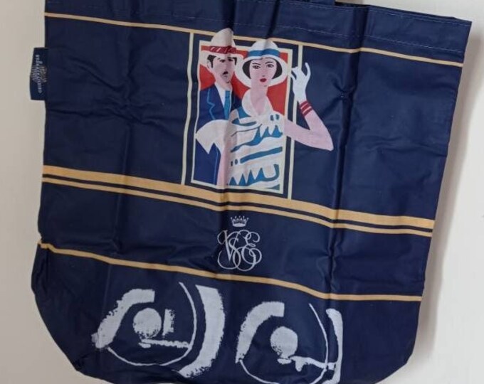 Venice Simplon Orient Express Tote Bag. People at the Window Design ...