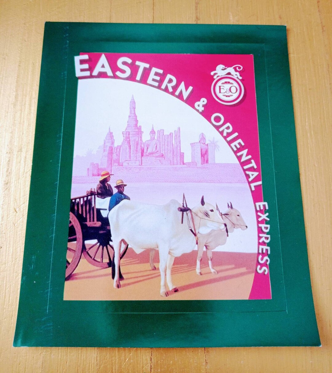 Eastern & Orient Express Vintage Luggage Sticker. Luxurious - Etsy