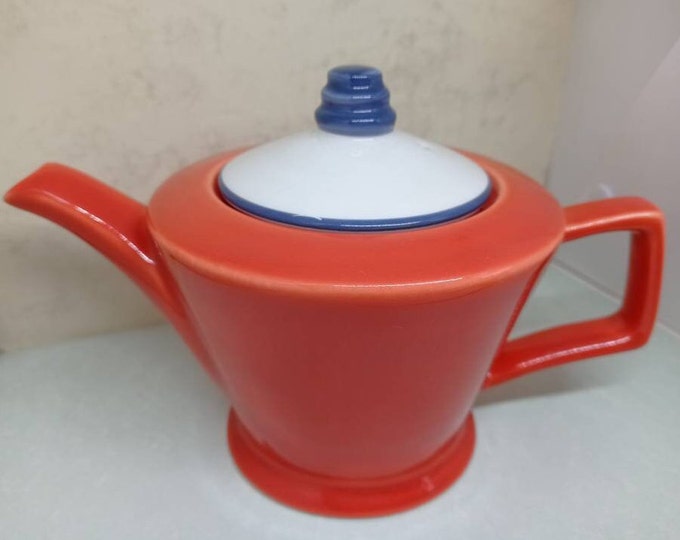 Art Deco Teapot Made by Sadler of England, C1950s Holds 1 Pint of Tea ...